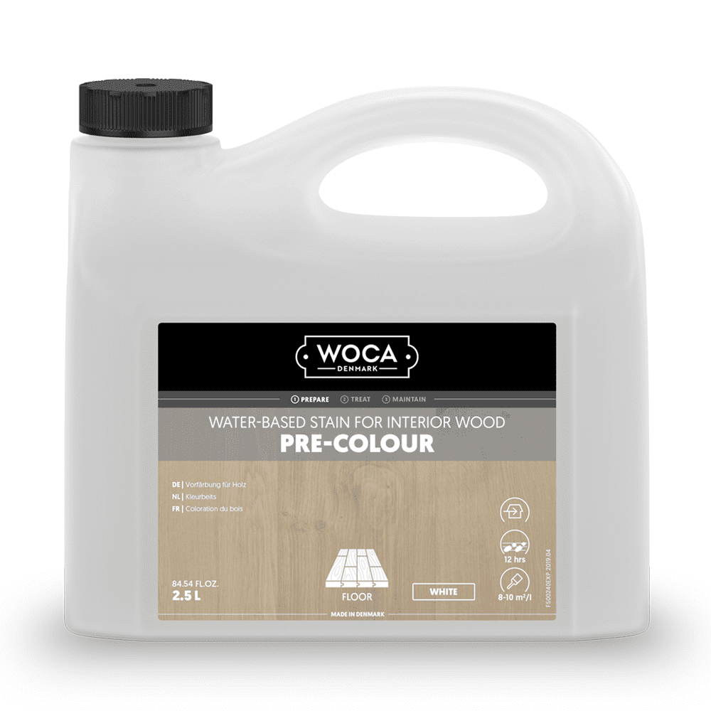 Woca Pre Colour Stain 2019 onward White 2 5L 500240A