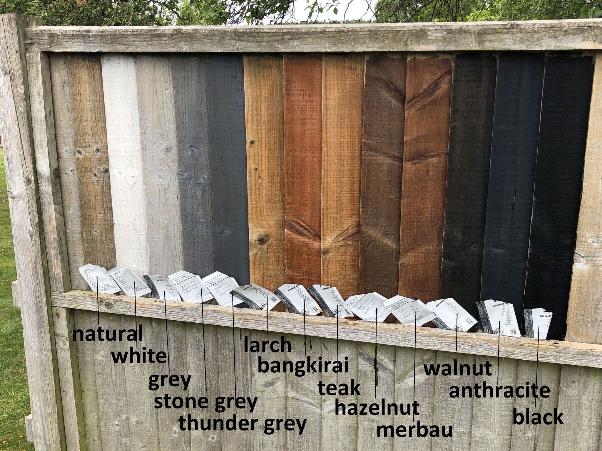 618110A Woca Exterior Wood Oil Stone Grey 0 75L