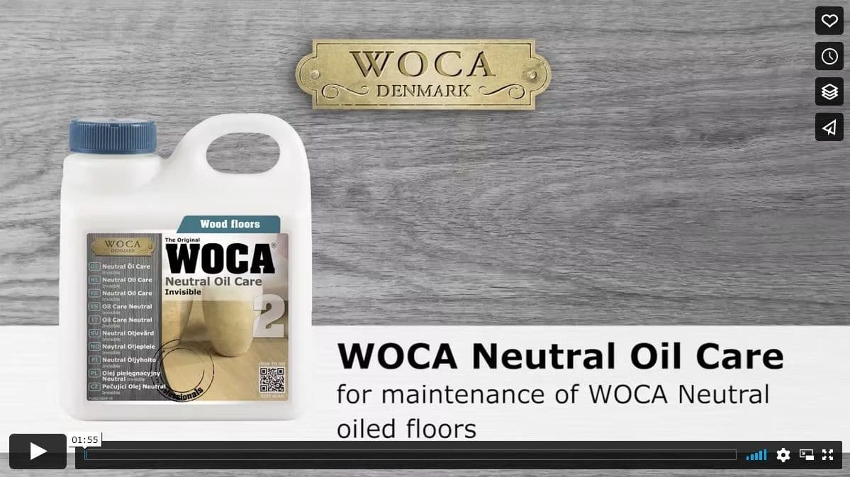 Woca Invisible Oil Care 1L 525510A