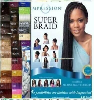 IMPRESSION PRE-STRETCHED 4X SUPER BRAIDS