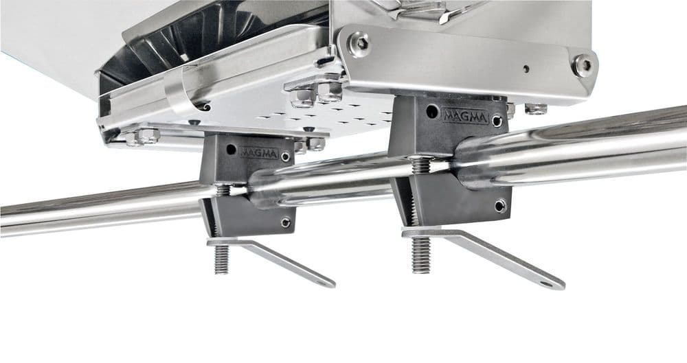 "Dual" Horizontal Round Rail Mount Heavy Duty