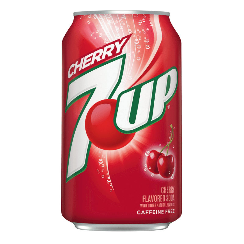 7UP Cherry 355ml Can US