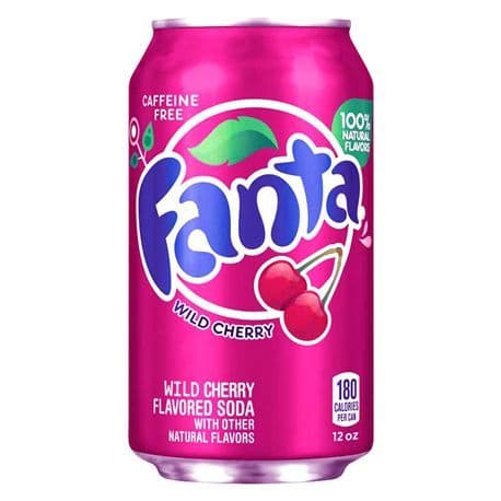 Fanta Wild Cherry 355ml Can US