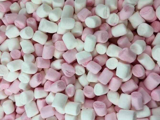 HARIBO Chamallows Minis Pink & White 100g UK