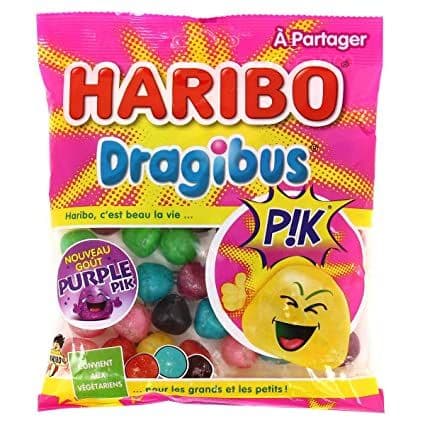 Haribo Dragibus Pik 230g France