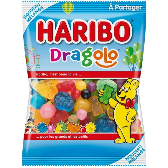 Haribo Dragolo Jelly Candy 300g France