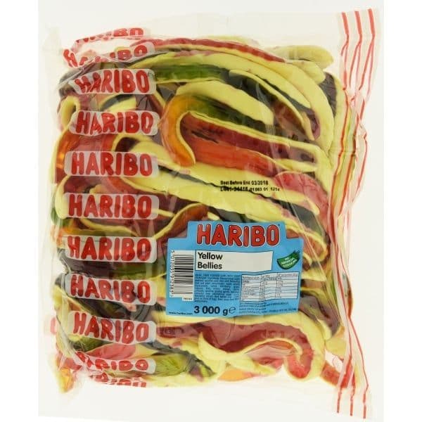 Haribo Giant Yellow Bellies UK
