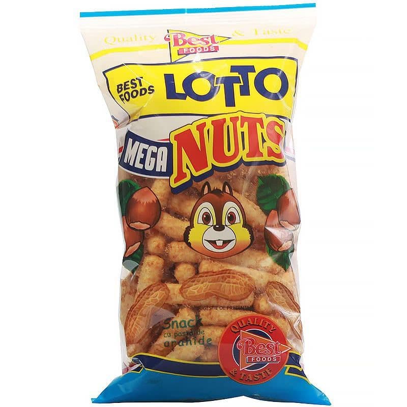 Lotto Mega Nuts Snacks 60g Romania