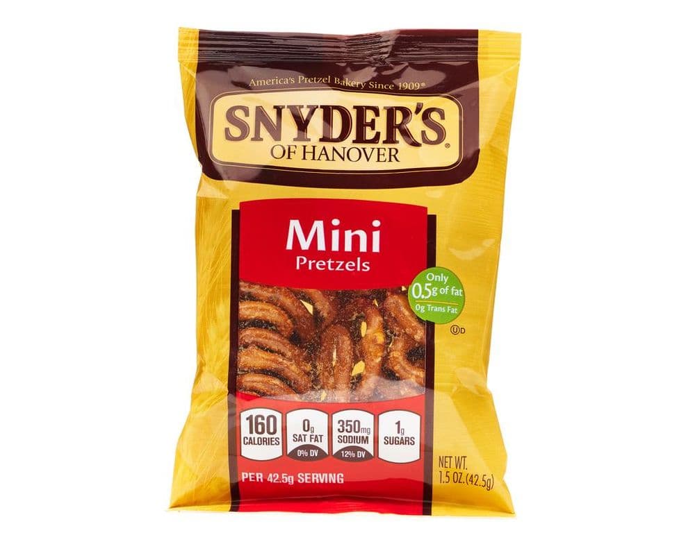 Snyders Mini Pretzels 42 5g Packet