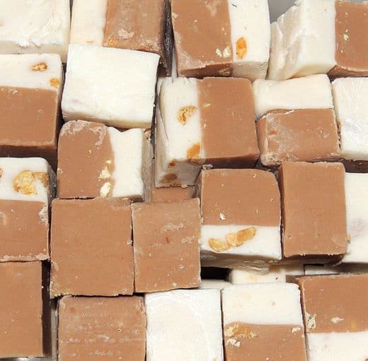 The Fudge Factory Nutty Split Fudge & Nougat 100g UK