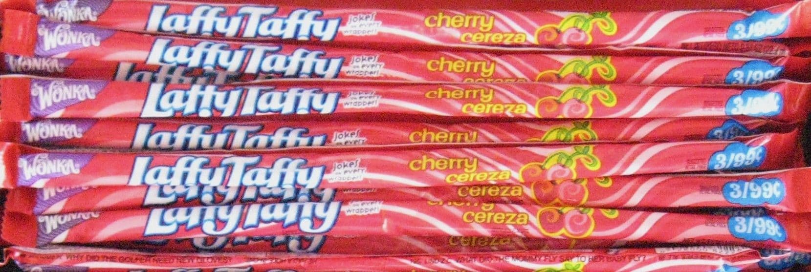 Wonka Laffy Taffy Rope Cherry 23g US