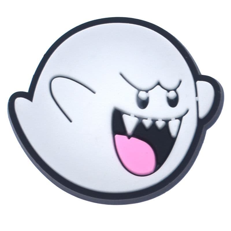 Big Boo The Shy Ghost Super Mario Shoe Charm