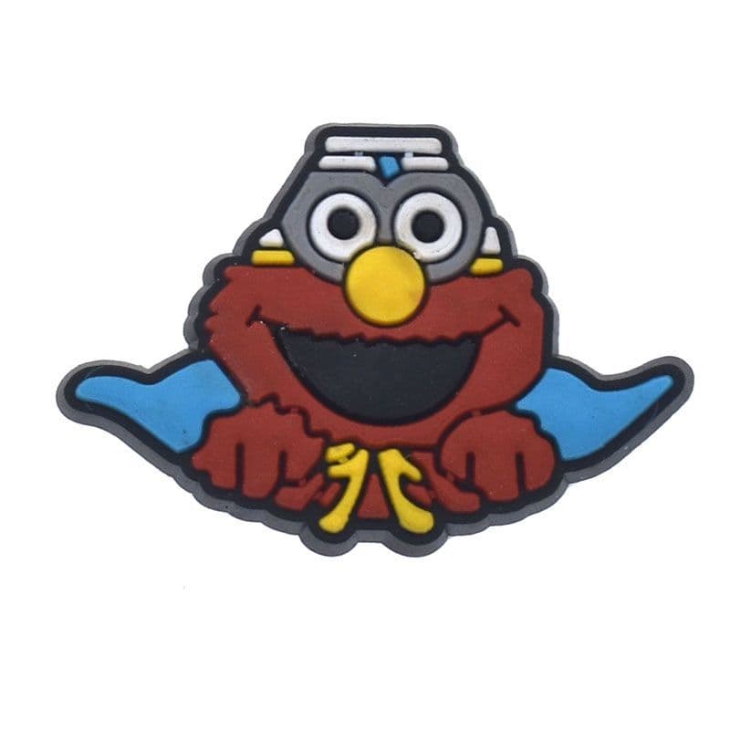 Elmo Flying From Sesame Street Shoe Charm