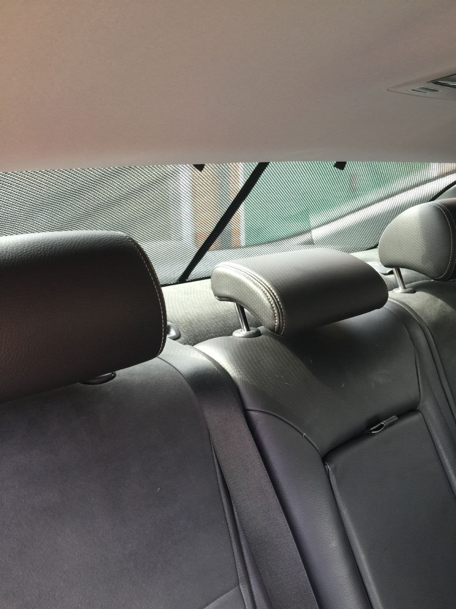 Jaguar XF 4 Door Rear Sun Shades without Jaguar Electric Blind - 2008-2015