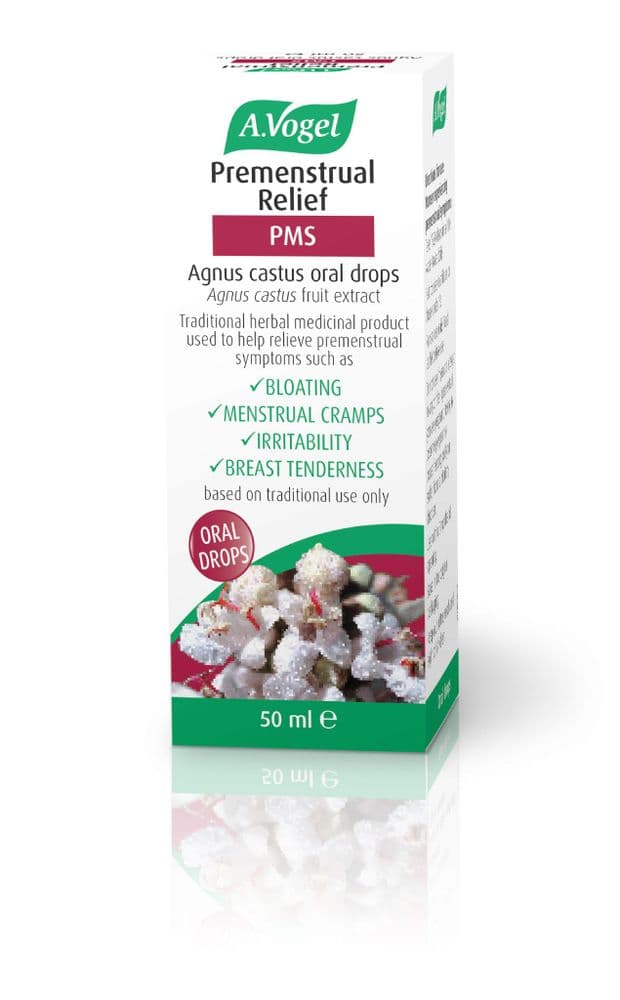 A Vogel Premenstrual Relief PMS Agnus Castus Oral Drops 50 ML for ...