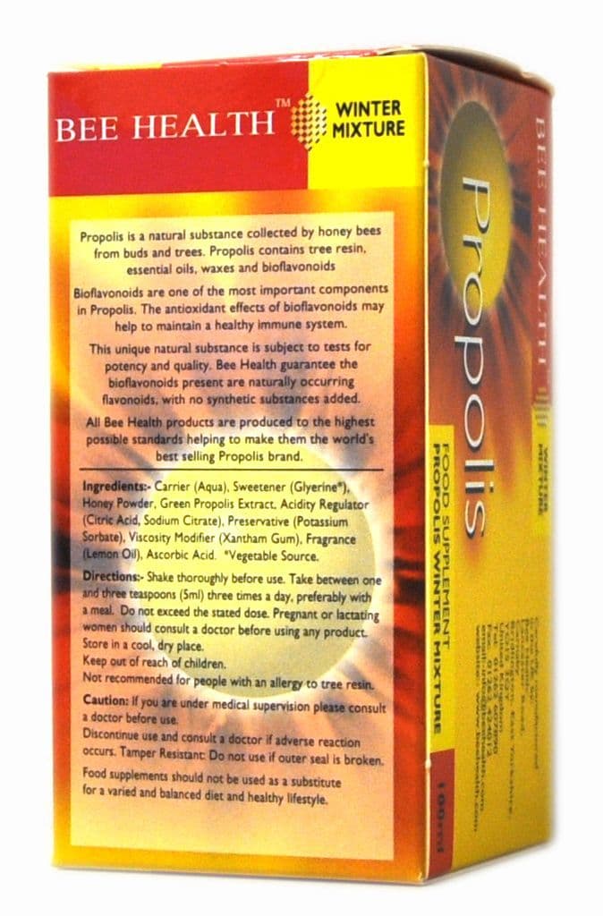 Bee Health Propolis Winter Mixture 100ml