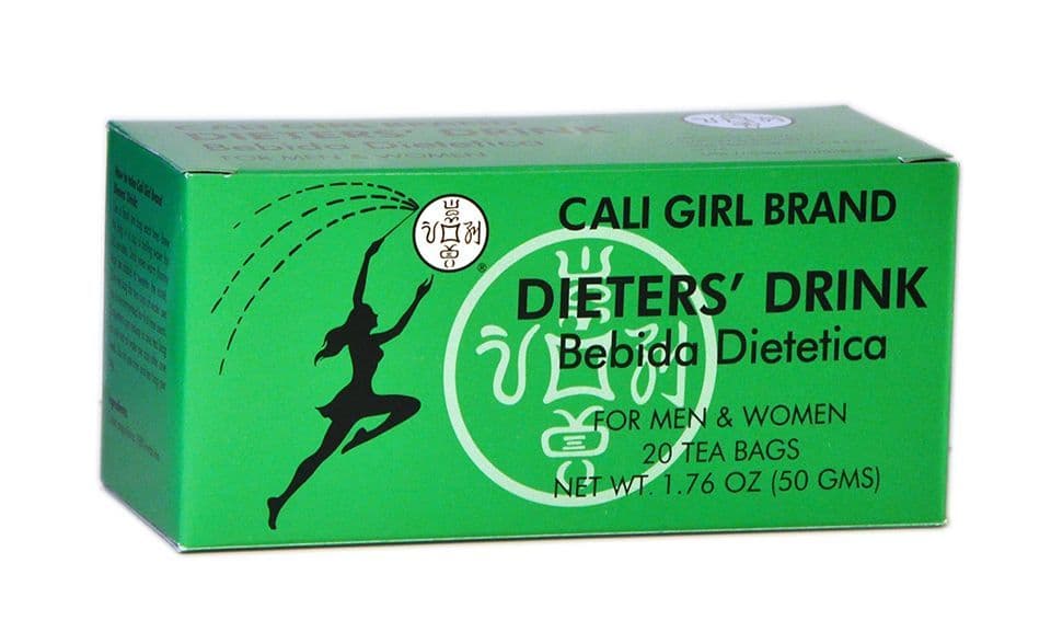 Cali Girl Brand Dieters Tea Drink Bebida Dietetica Dieters Tea Bag