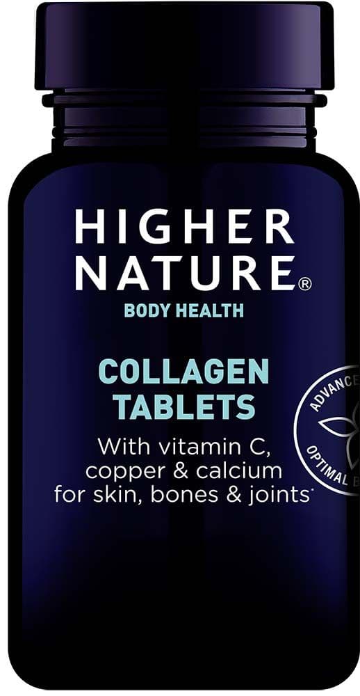 Higher Nature Collagen with Vitamin C Copper & Calcium / 90 Capsules