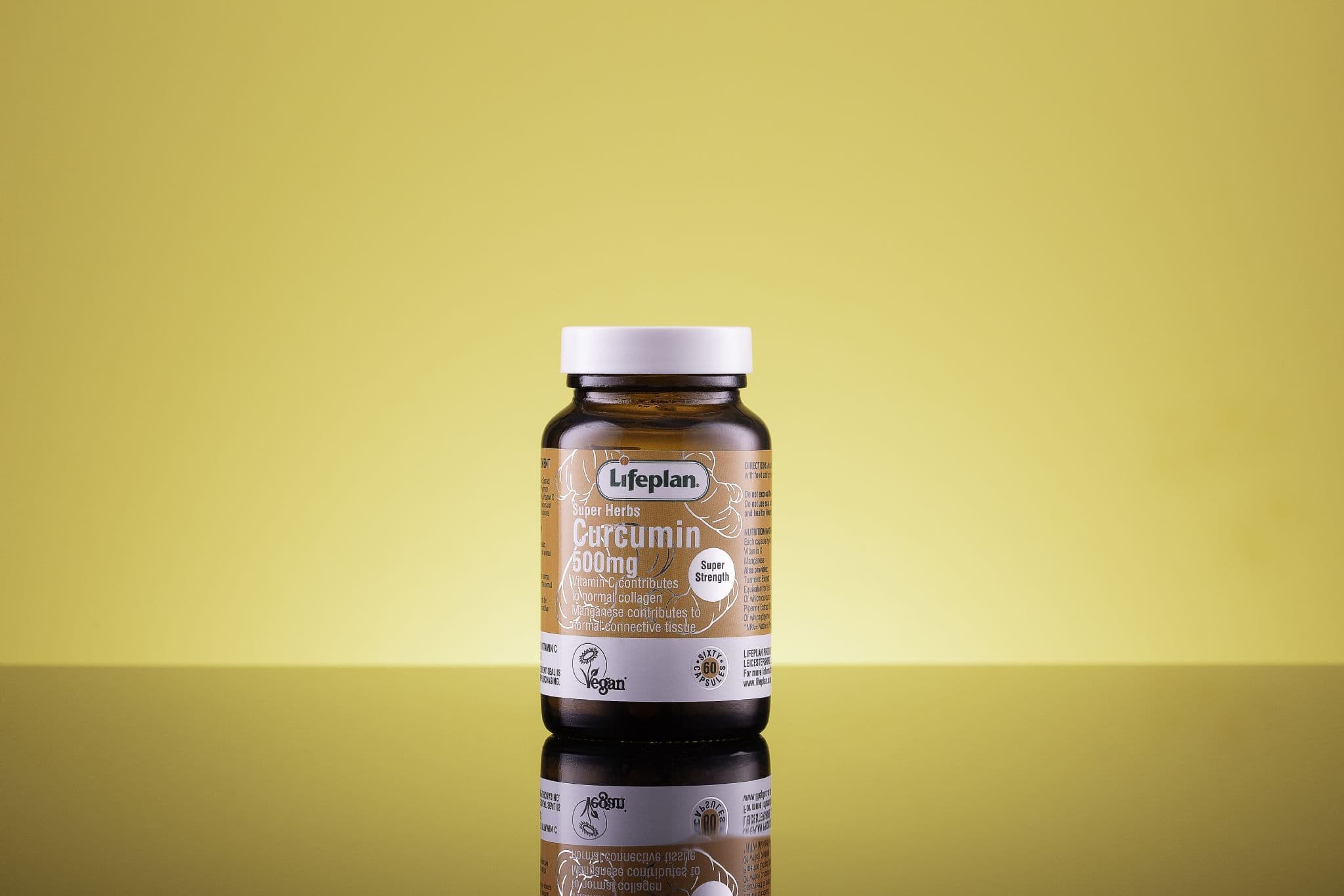 Lifeplan Super Herbs Curcumin Supplement 500mg x 60 Capsules