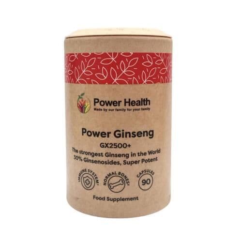 Power Health Power Ginseng G X 2500 90 Capsules