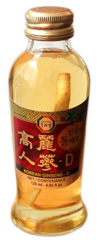 Surasang Korean Ginseng Root Panax Tea Drink 120ml Each Improve Stamina ...