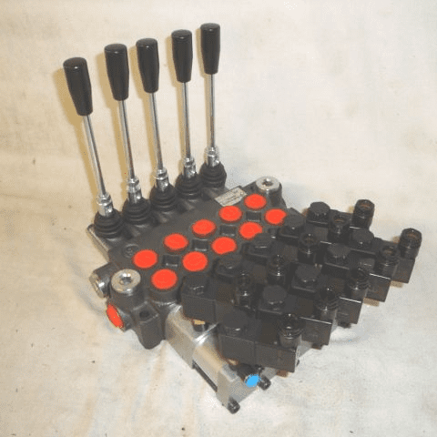 5 Lever Valve For Tilt Slide Recovery Truck All Levers Fitted With ...