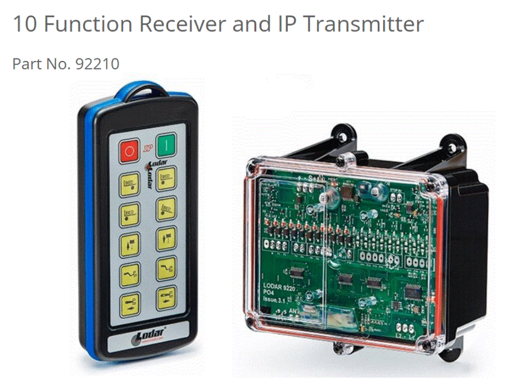 Lodar 10 Function IP Remote Control System With Master 92210-3