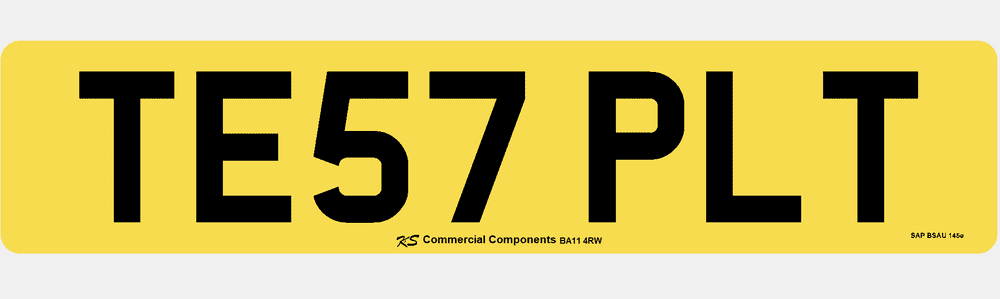 Number Plate / Name plate