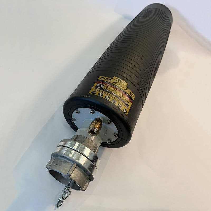 200-500mm / 8-20 Inch Flexible Test Inflatable Pipe Stopper - 1 5 Bar