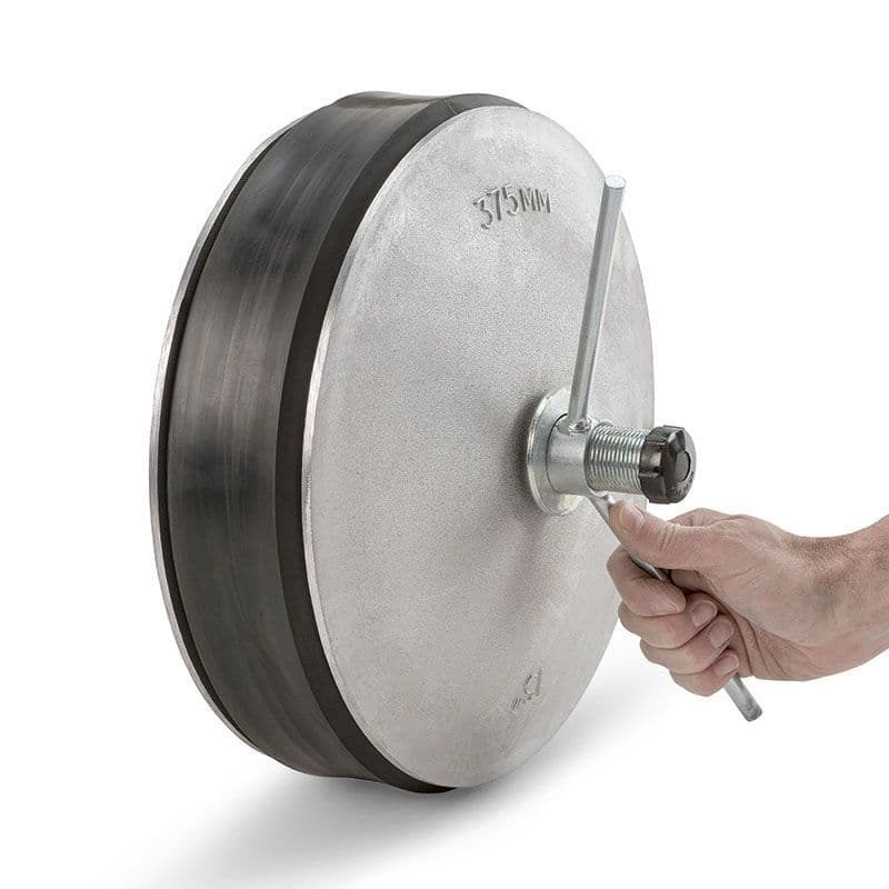 375mm / 15 Inch Expanding Aluminium Pipe Stopper