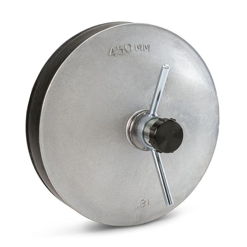 450mm / 18 Inch Expanding Aluminium Pipe Stopper