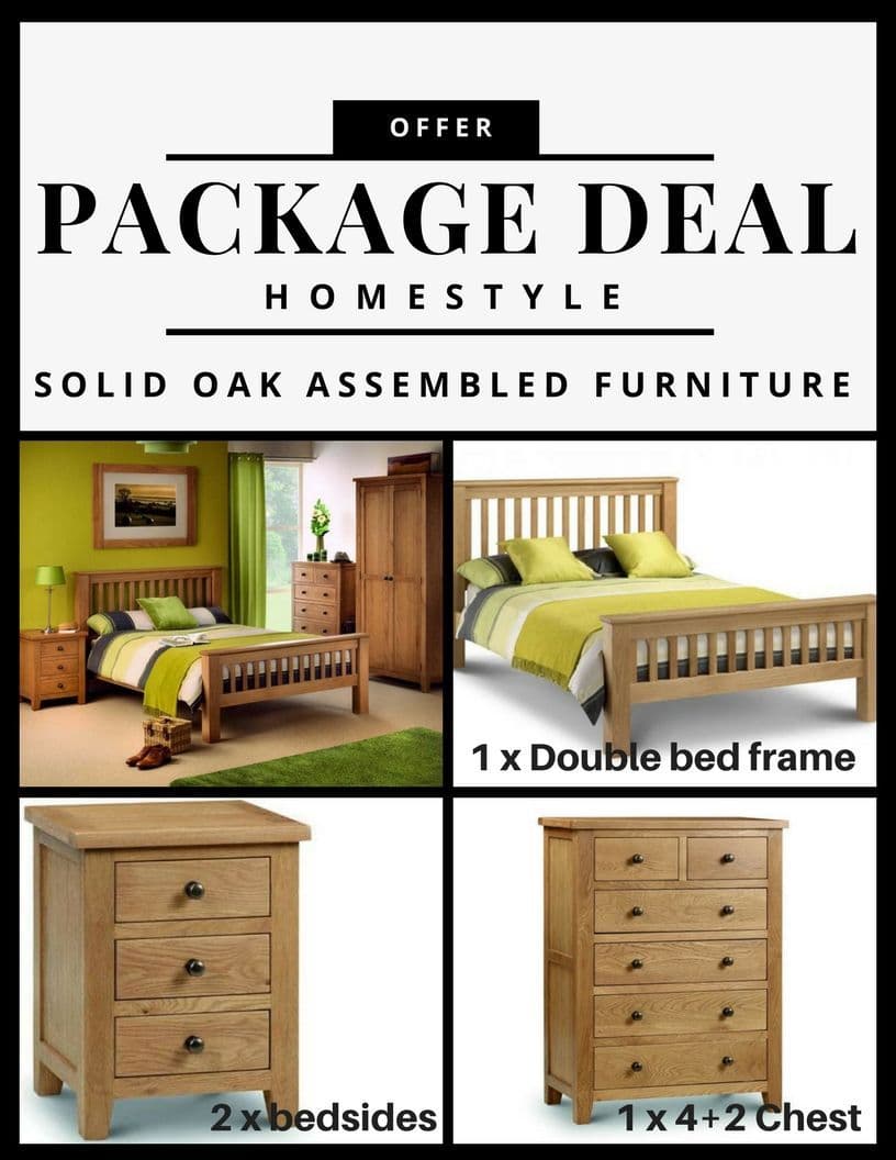 Devon Oak Double dressing table