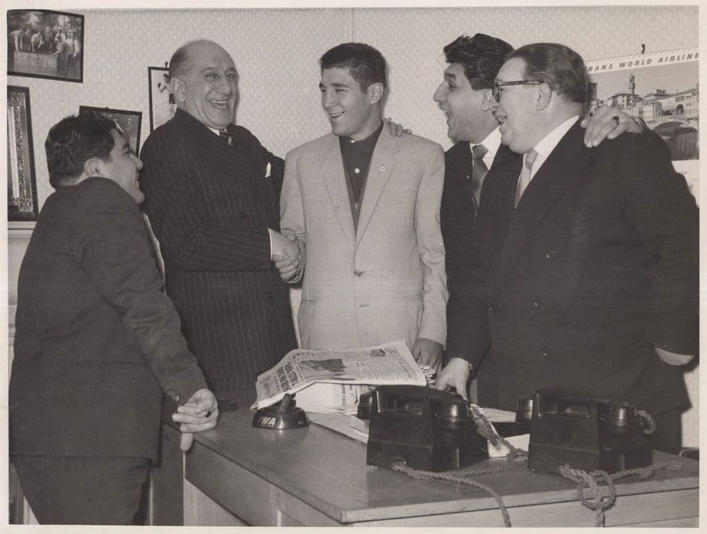 1952 Olympic Games Boxing Champion Willie Toweel Old Press Photo