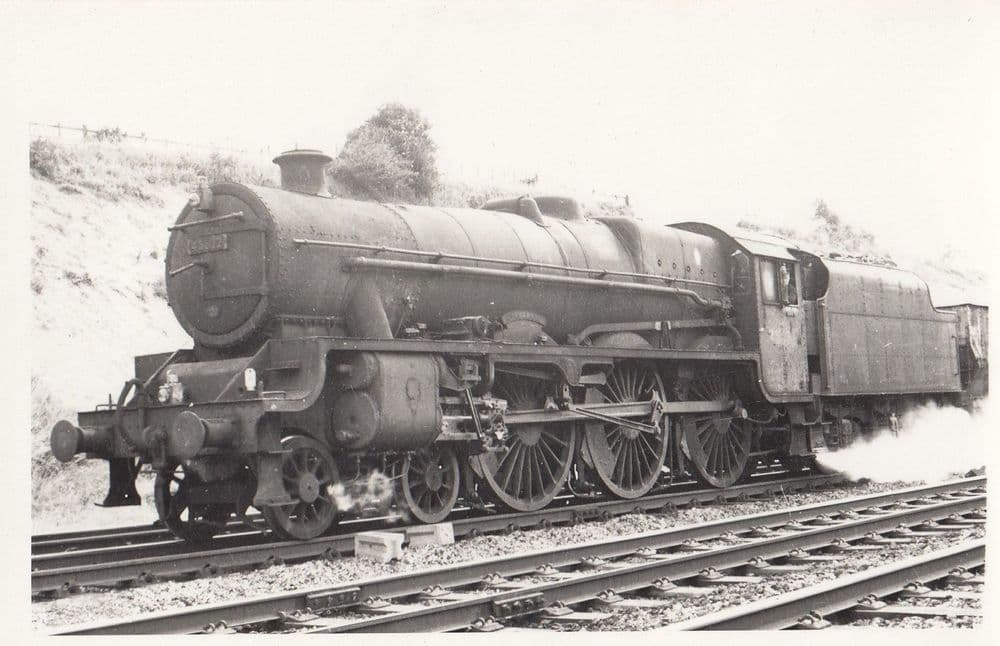 45622 Train At Swinton Station in 1961 Vintage Railway Photo