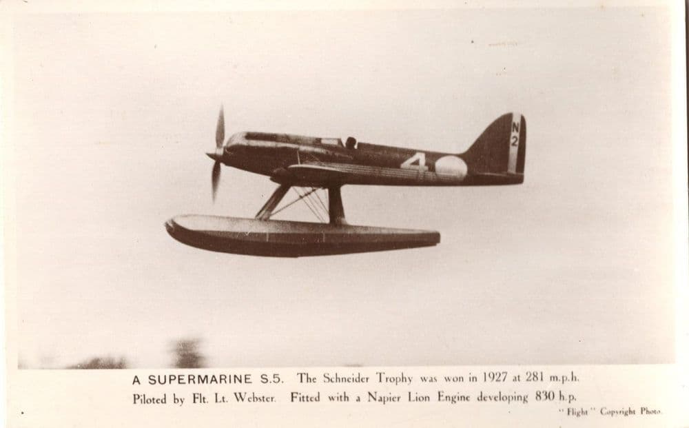 A Submarine S5 with Napier Lion Engine 1927 Schneider Aviation Trophy ...