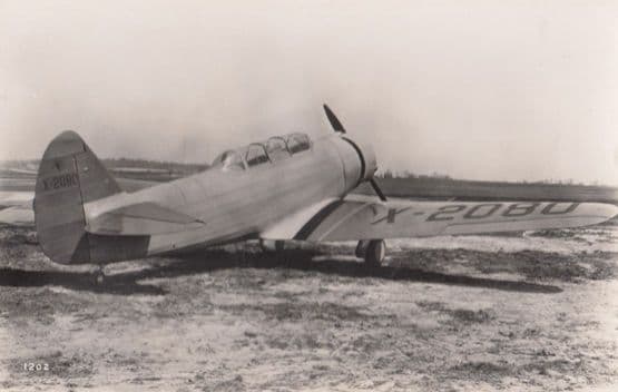 American Prototype X2080 WW2 Plane Military Real Photo WW2 Aircraft ...