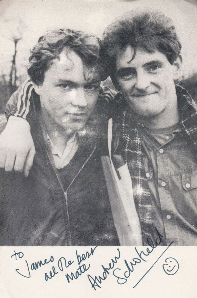 Andrew Schofield Johnny Rotten Actor Sid & Nancy Sex Pistols Hand ...