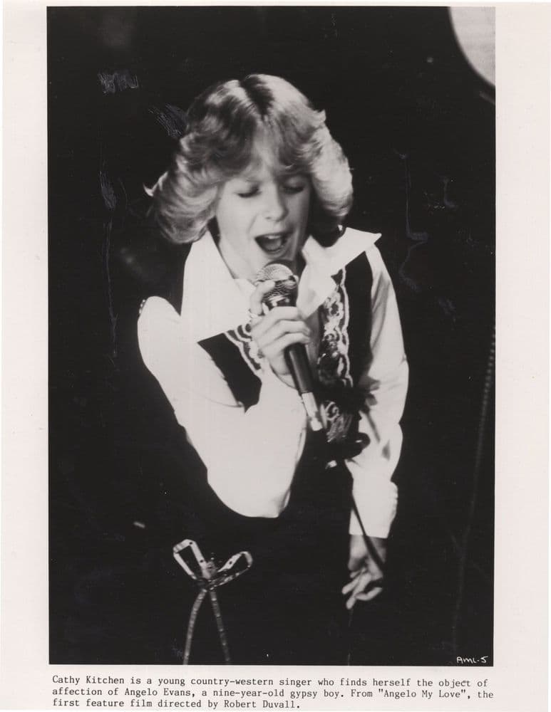 Angelo My Love Evans Cathy Kitchen as Gypsy Boy 10x8 Monochrome Film Photo