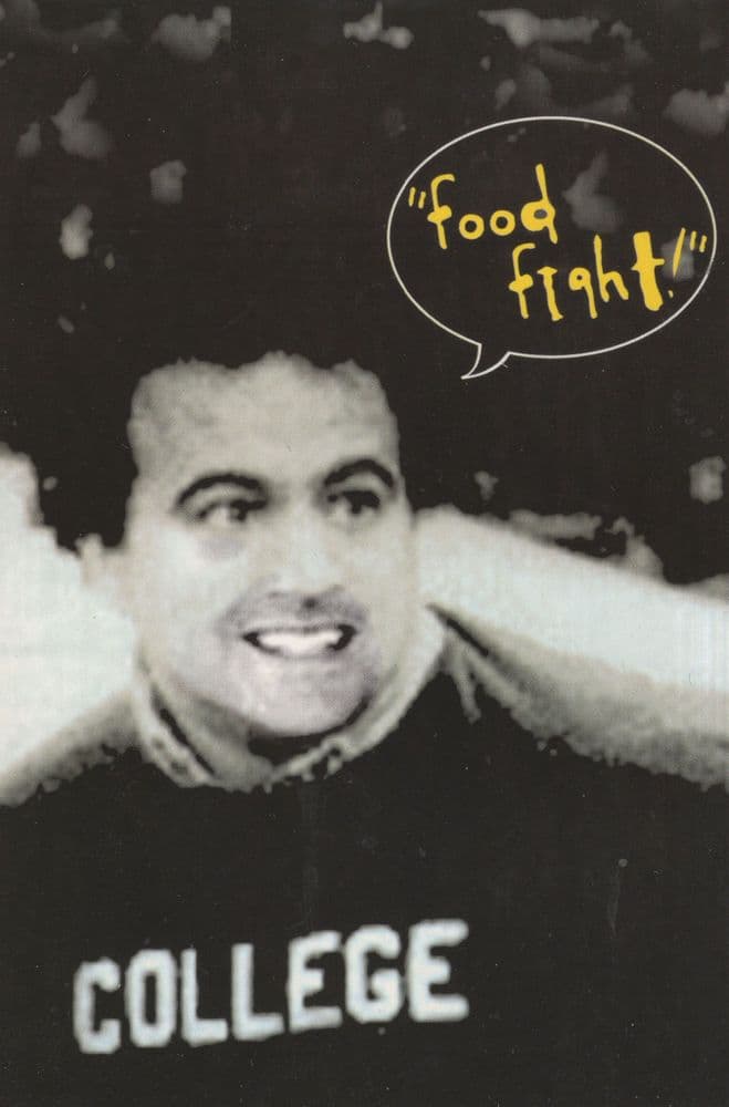Animal House The Movie College Food Fight Scene Comic Postcard