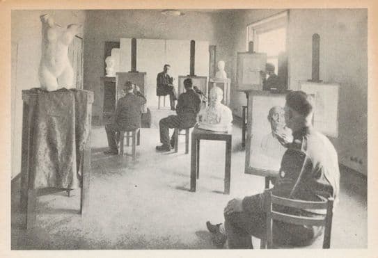 Art Sculpture Classes Alexander Jazz Military WW2 Club Rome Italian ...