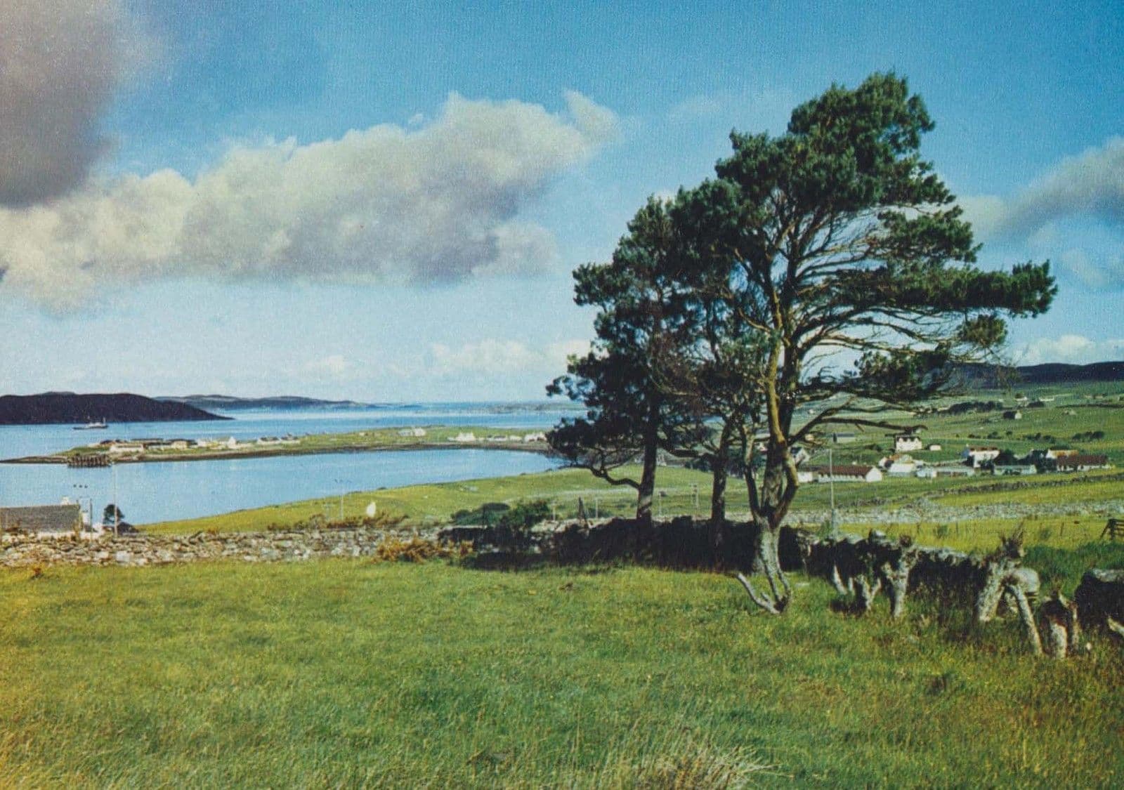 Aultbea Loch Ewe Military Naval Base History Arthur Dixon 1970s Postcard