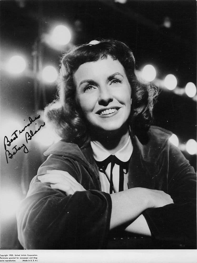 Betsy Blair Historic Actress in Marty Film Stunning 10x8 Hand Signed Photo