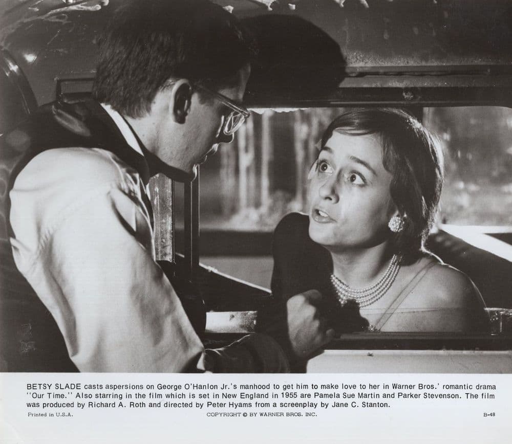 Betsy Slade George O Hanlon Our Time Film Publicity Monochrome Photo