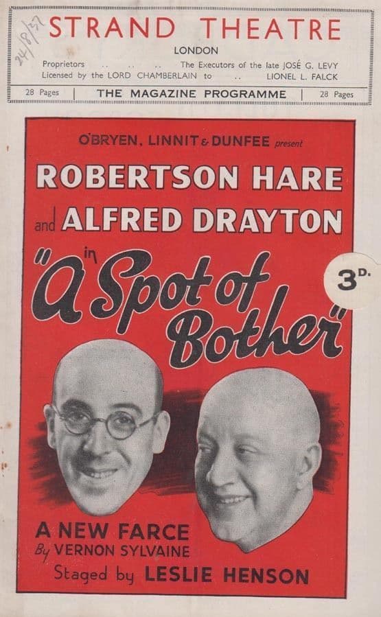 Bill Maynard John Toye Murdered Scottish Newsreader Nottingham Theatre ...