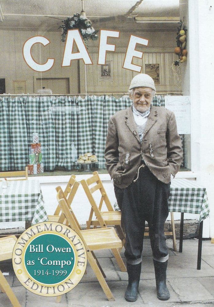 Bill Owen Compo Last Of The Summer Wine Postcard