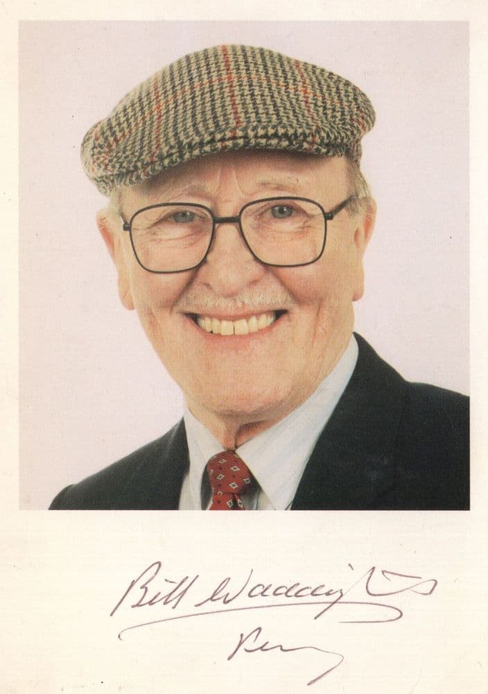Bill Waddington Coronation Street Hand Signed Cast Card Photo