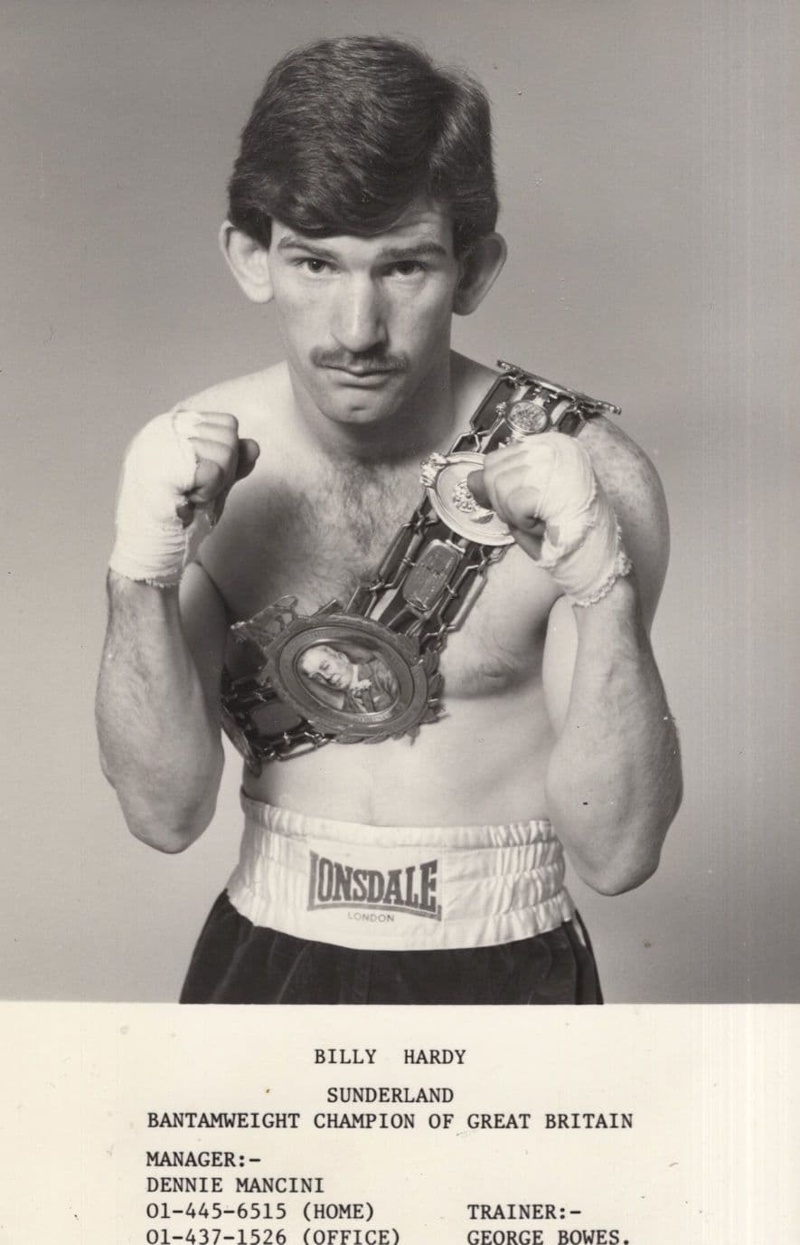 Billy Hardy Sunderland British Boxing Champion Rare Publicity Photo