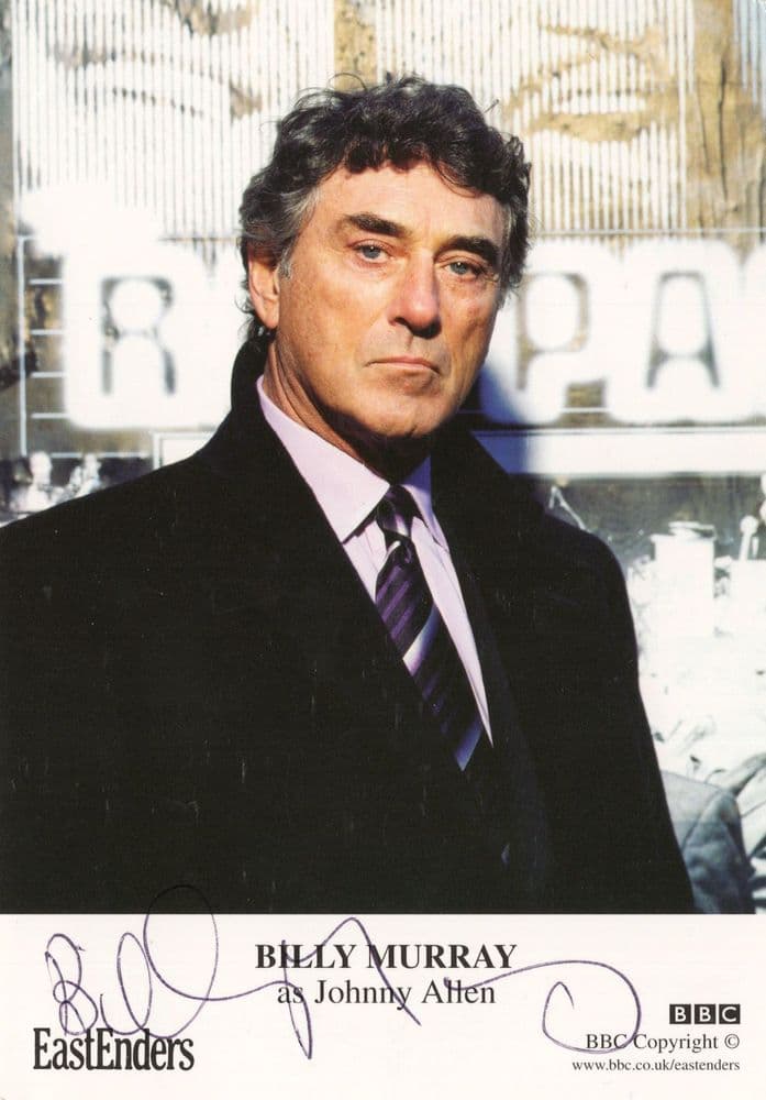 Billy Murray as Johnny Allen Eastenders Hand Signed Cast Card