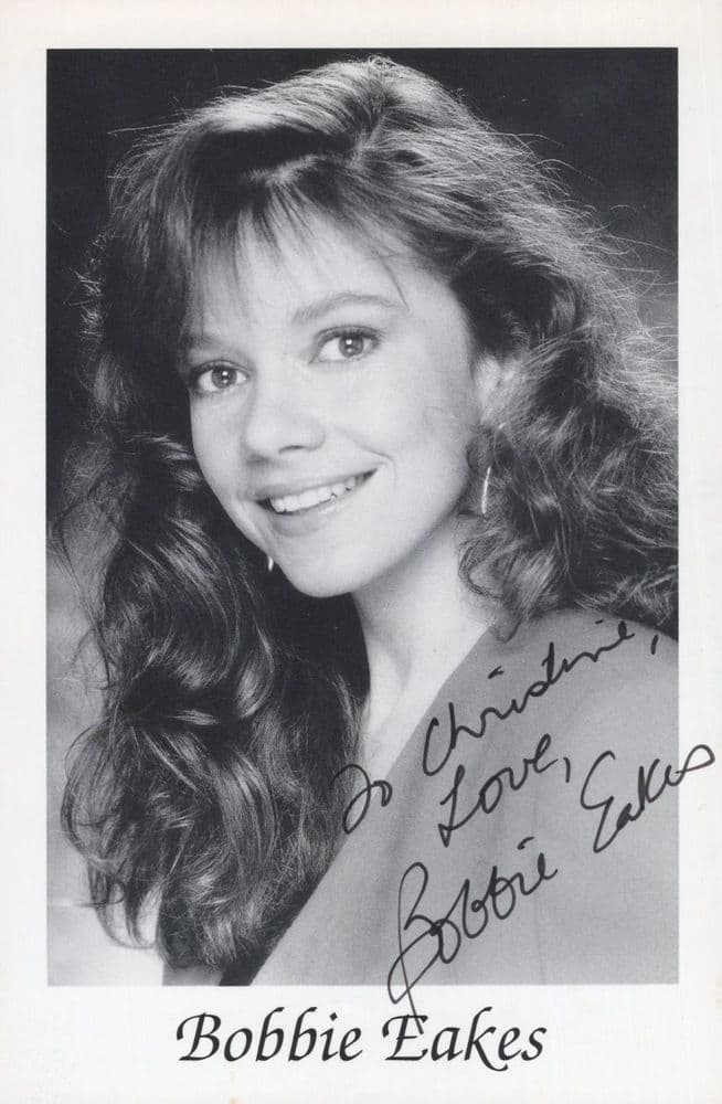 Bobbie Eakes The Bold & The Beautiful All My Children Hand Signed Photo