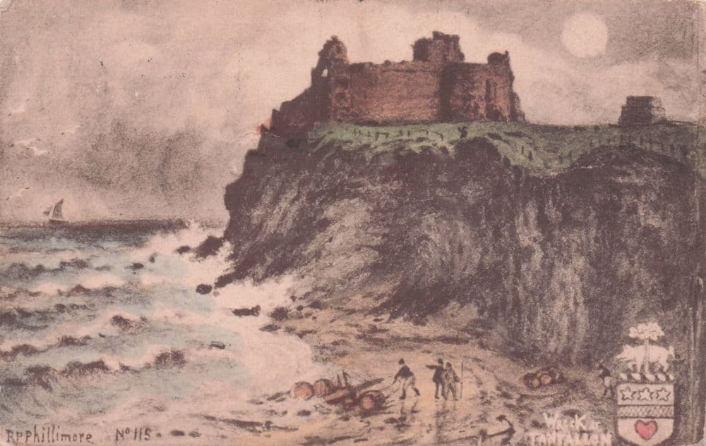 Boys Rescue Tantallon Ship Wreck Disaster Phillimore Scottish Antique ...